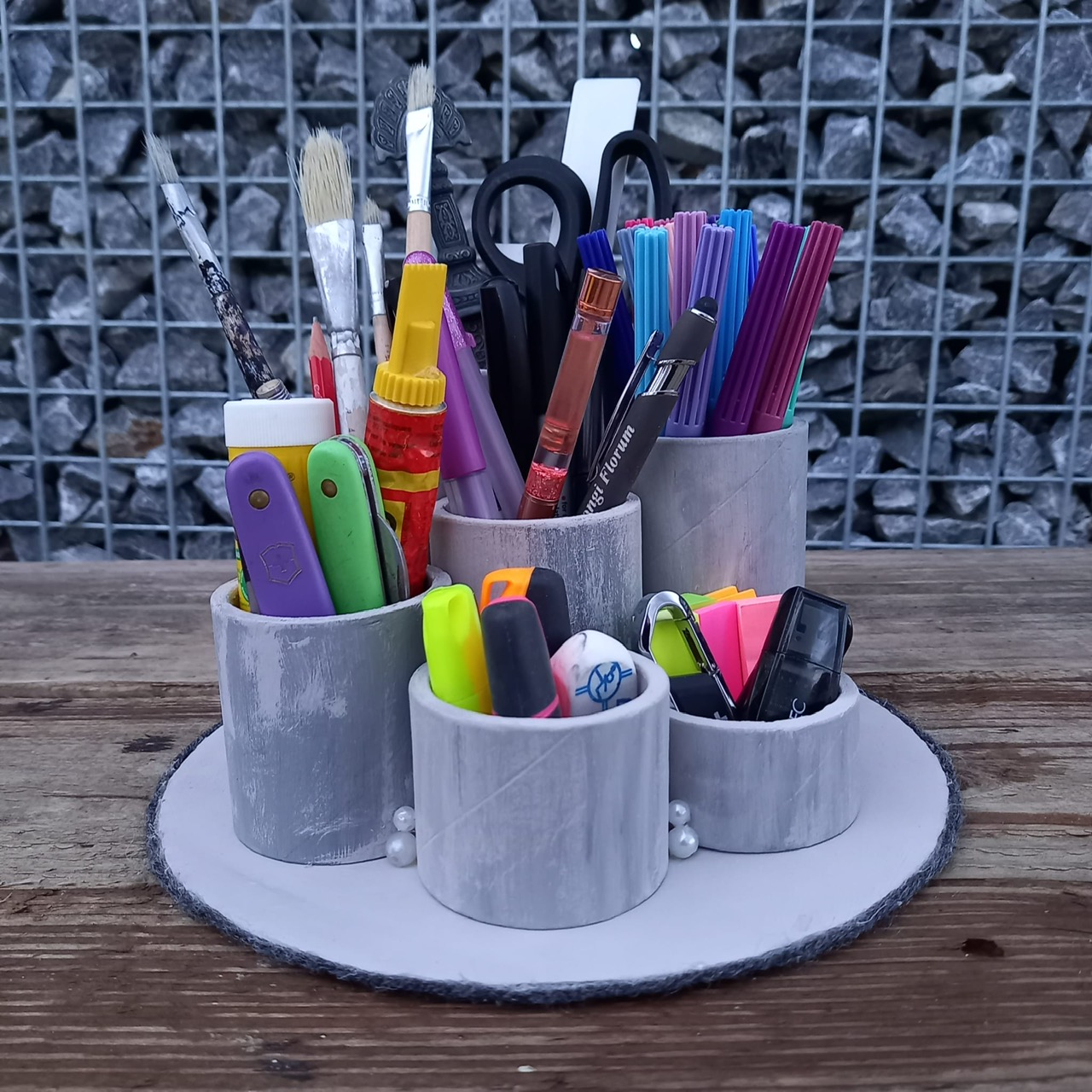 Kreiere deinen Stifte Organizer